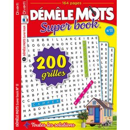 Démêle Mots Super Book n°11 - Toutes les solutions incluses - Diverti ...