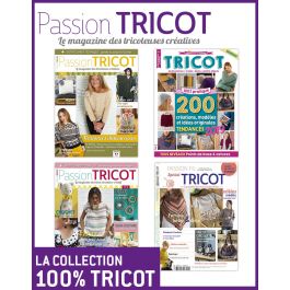 La collection 100% TRICOT - 4 magazines pour créer